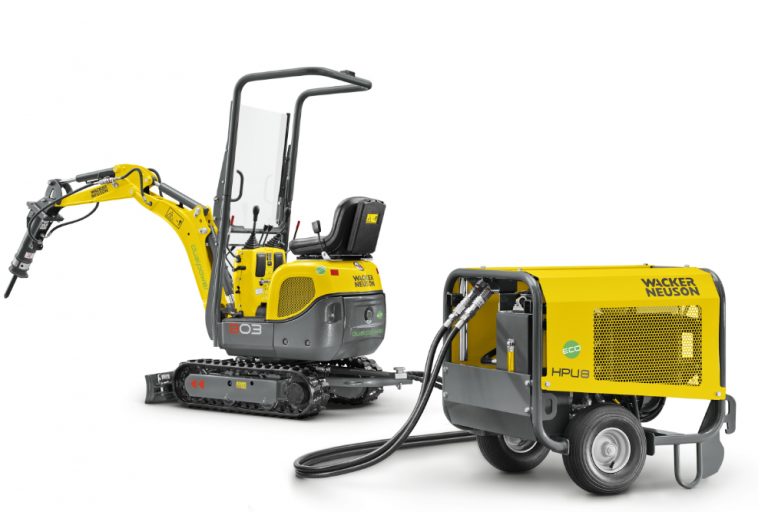 Wacker Neuson 803 Tracked Micro Excavator - TJC Plant Group